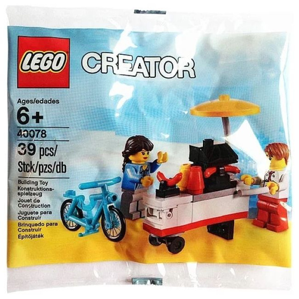 Конструктор LEGO Creator 40078 Тележка с сосисками - купить с доставкой ...