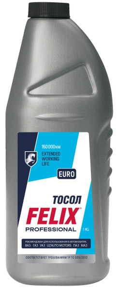 Антифриз FELIX -35 EURO, Готовый раствор купить по выгодной цене в интернет-магазине OZON ...