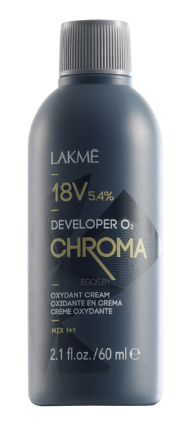 Lakme Крем-окислитель(оксид) 18V 5,4% 60 мл СТАБИЛИЗИРОВАННЫЙ CHROMA ...