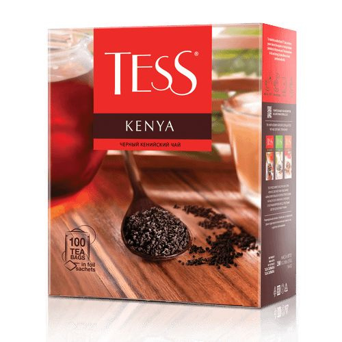 Чай Tess черный Kenya в пакетиках 100 штук купить с доставкой по