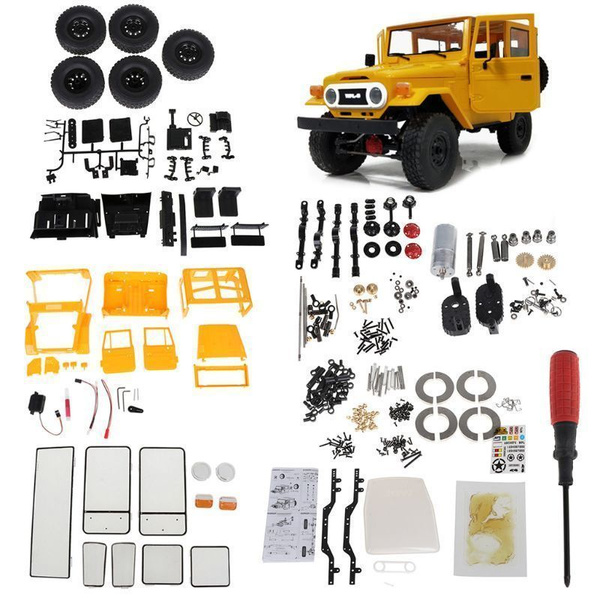 Конструктор для сборки WPL Toyota FJ40 KIT масштаб 1:16 - WPLC-34KM ...