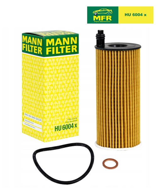 Фильтр Масляный MANN HU6004X купить на OZON по низкой цене (961374462)