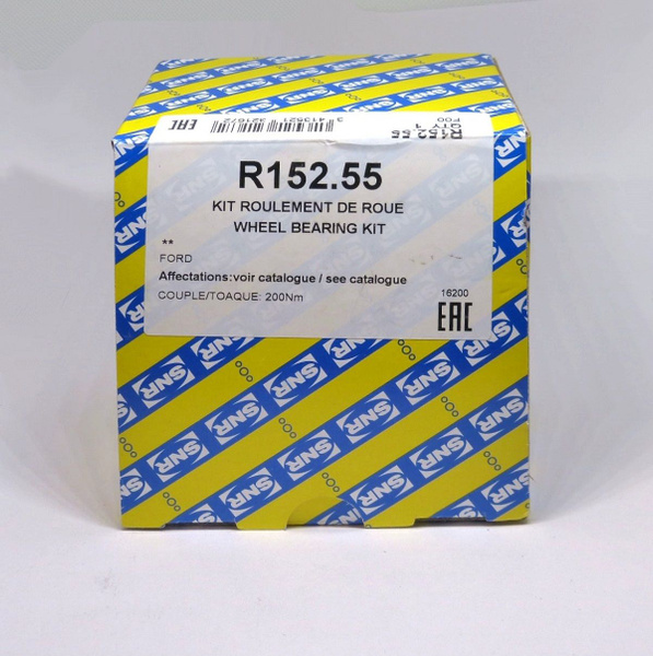 Комплект подшипника ступицы SNR R152.55 для Focus 1/Fusion/Fiesta ...