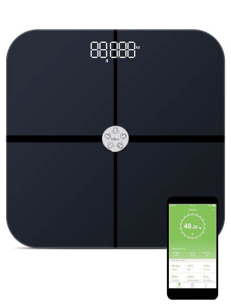 Напольные весы Libra CS20CММРУ., черный купить по низкой цене с ...
