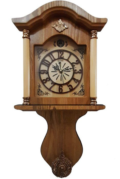 Настенные деревянные часы Kairos KR001 OAK с маятником - купить по ...