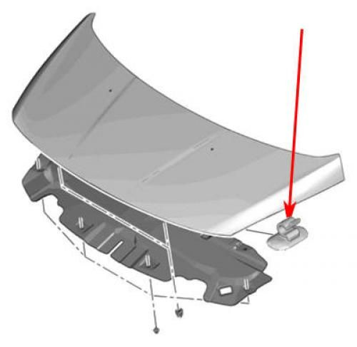 Клип d6-16x3 Citroen / Peugeot 792834 - Peugeot/Citroen PSA арт. 792834 ...