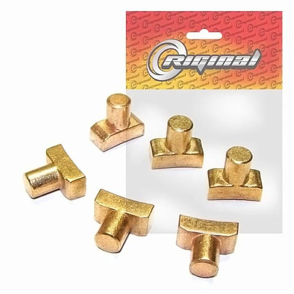 Сухари вилки КПП для ГАЗ 3302-3221 Газель, 2217 Соболь, 31105 Волга комплект 6 шт. арт RG3302 ...