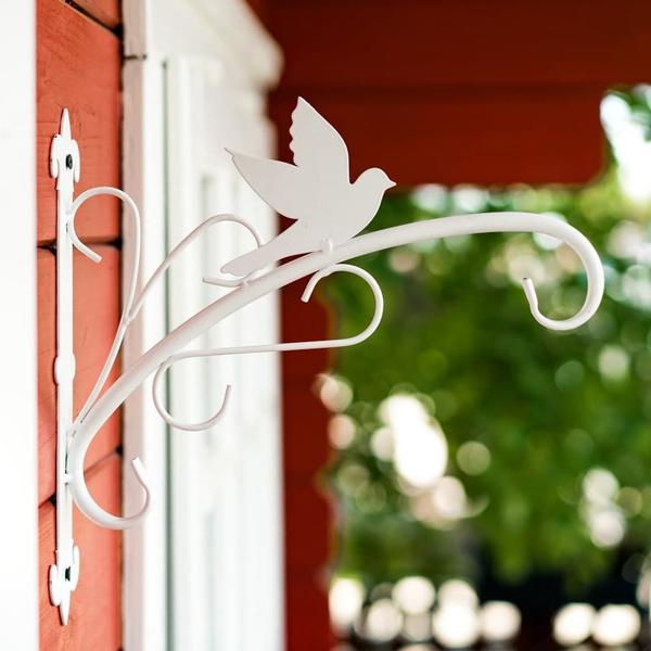 Кронштейн для кашпо настенный уличный подвес для кашпо держатель для цветов 201-031W HiTSAD ...