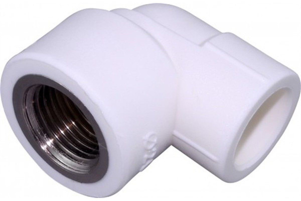 Угол PP-R комбинированный ВР 20*3/4" Pilsa белый 100шт купить на OZON ...