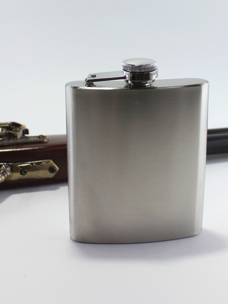 Фляжка из нержавеющей стали 7oz 210 мл. - купить с доставкой по ...