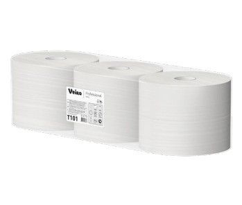 Туалетная бумага 6 рулонов, 1сл, 450м Veiro Professional Basic - купить с доставкой по выгодным ...