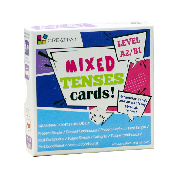 Карточки для изучения английского языка Mixed Tenses Cards (level A2-B1 ...