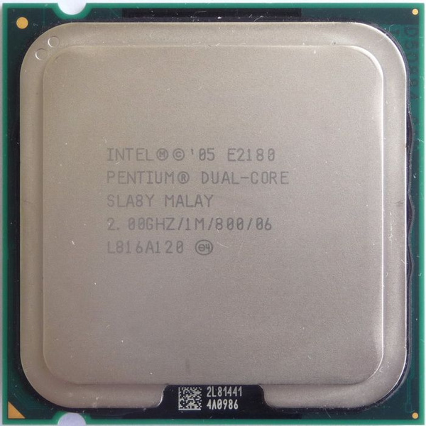 Процессор Intel Pentium_E2180_OEM Pentium, OEM (без кулера), 2 яд., 2 ...