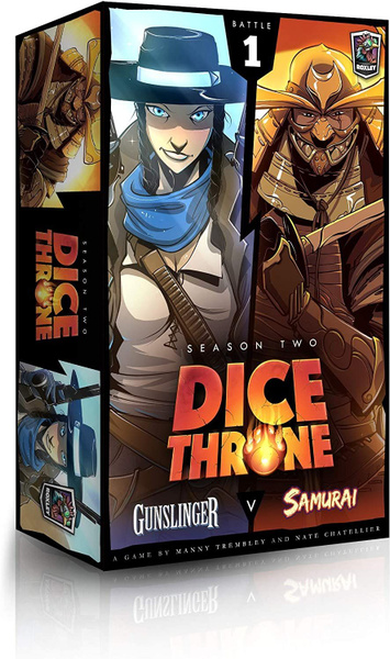 Настольная игра Dice Throne (Трон кубов). Второй сезон. Gunslinger vs ...