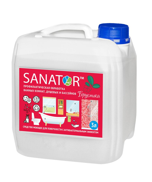 SANATOR-B концентрат для акриловых ванн, душевых, поверхностей из ...