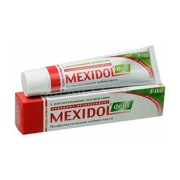 Зубная паста Мексидол Дент (Mexidol Dent) Фито 100 г - купить с ...