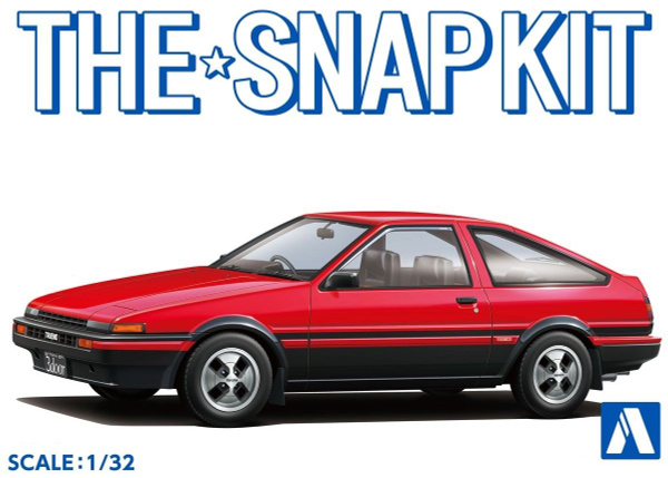 Сборная модель Toyota Sprinter Trueno AE86 (High-Flash Two Tone ...