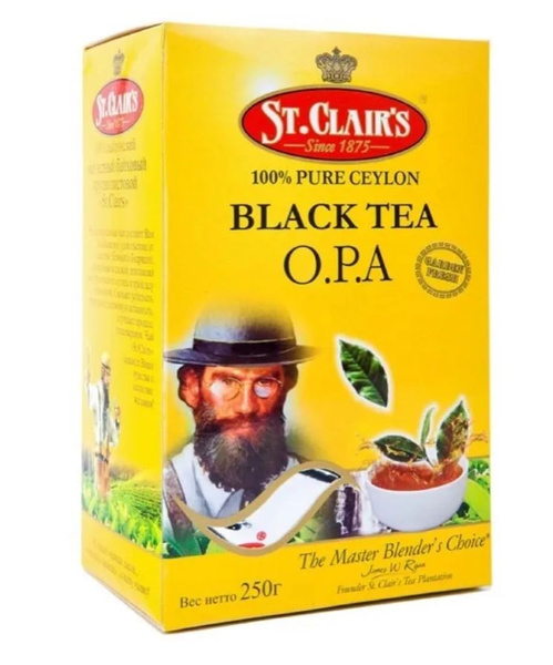 St.Clair's Чай листовой черный,250 г - купить с доставкой по выгодным ...