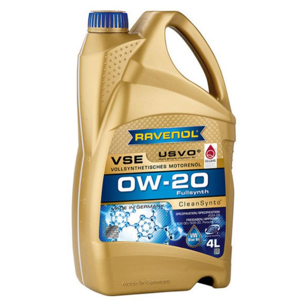 Масло моторное RAVENOL 0W-20 Синтетическое - купить в интернет-магазине OZON (868617942)