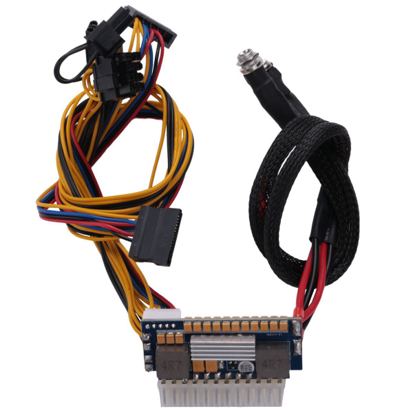 450W 24Pin 12V DC Input Peak 450W Output Realan Mini ITX Pico PSU DC ...
