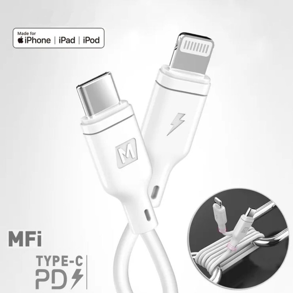 Кабель Apple Lightning, USB Type-C Momax DL36_DL36W - купить по низкой цене в интернет-магазине ...