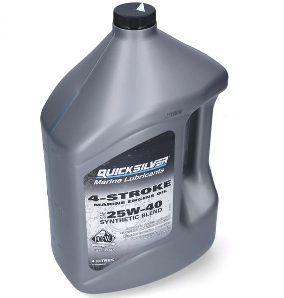 Масло моторное QUICKSILVER Синтетическое 4 л 858064QB1 купить c ...