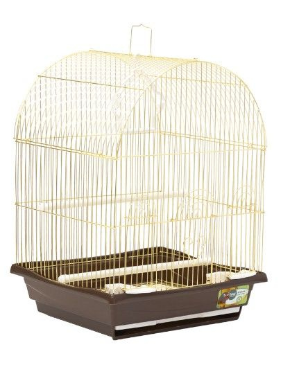 Клетка Triol 4000G для птиц, золото, 350*280*460мм - купить с доставкой ...