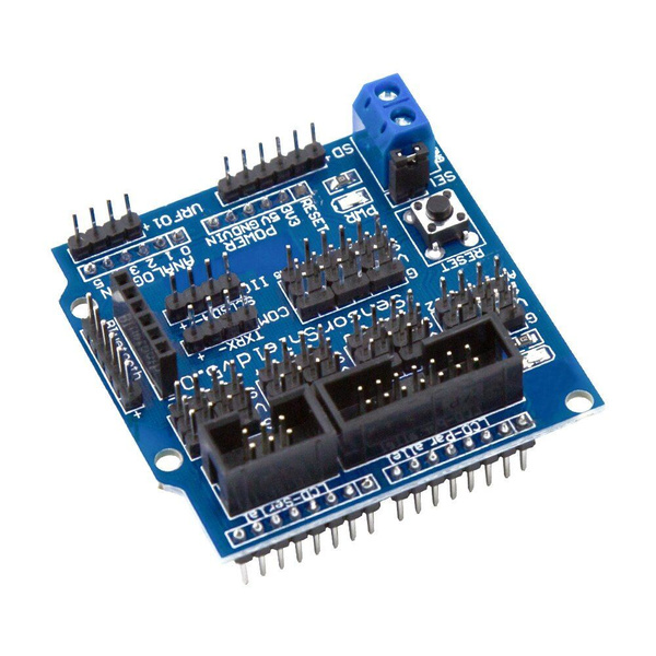 Arduino Плата расширения Sensor Shield V50 для Arduino Uno купить на Ozon по низкой цене