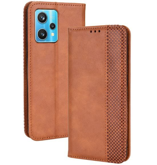Чехол книжка для Realme 9 (5G), Realme 9 Pro с магнитом и отделением ...