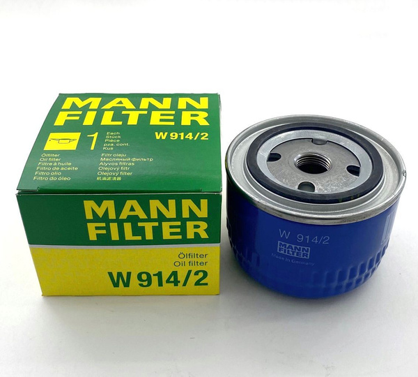 Фильтр масляный MANN FILTER W 914/2 - купить по выгодным ценам в ...