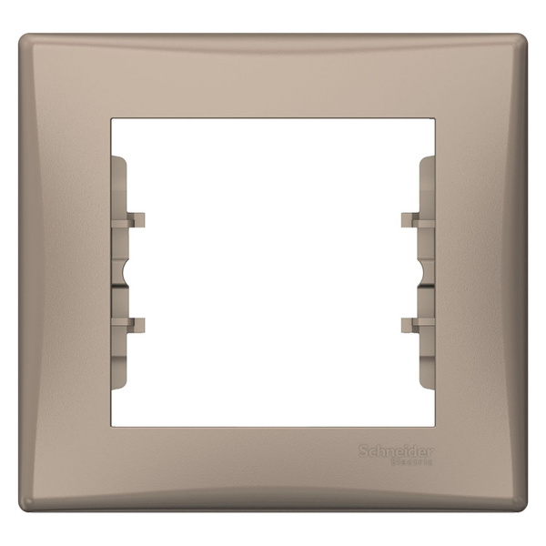 Рамка электроустановочная Schneider Electric, 1 пост., 1 шт. купить по ...