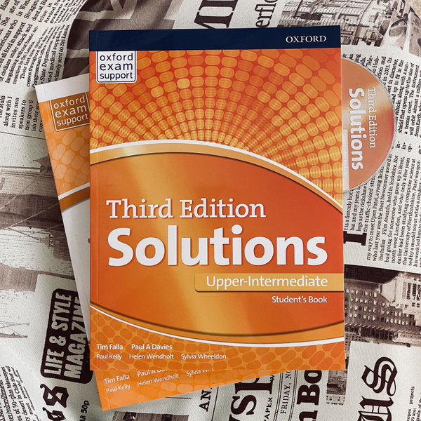 Solutions Upper-Intermediate. Student's Book+Workbook+CD - купить с доставкой по выгодным ценам ...