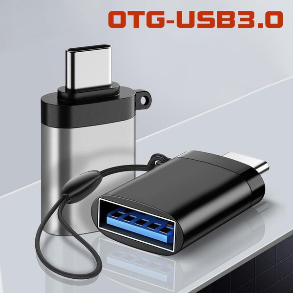 Адаптер OTG / Переходник с USB-A (USB 3.0) на USB-C (Type C) для ...