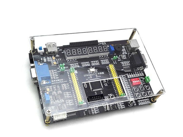 Altera MAXII EPM240 Board CPLD Development Board с шаговым двигателем AD DA USB Blaster - купить ...