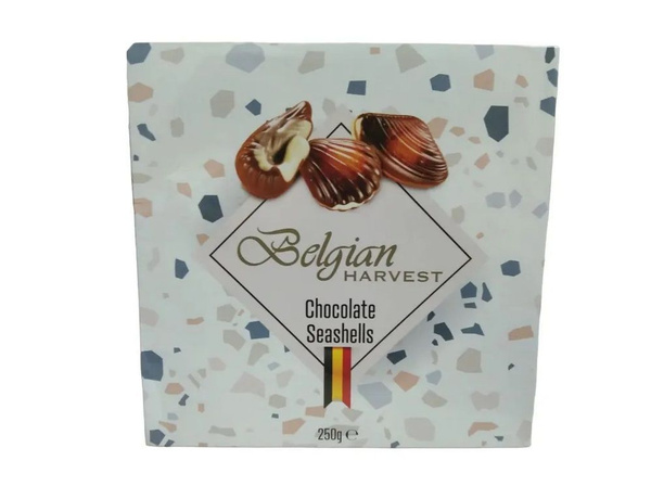 Конфеты Belgian Harvest Chocolate Seashells морские ракушки 250 г - купить с доставкой по ...