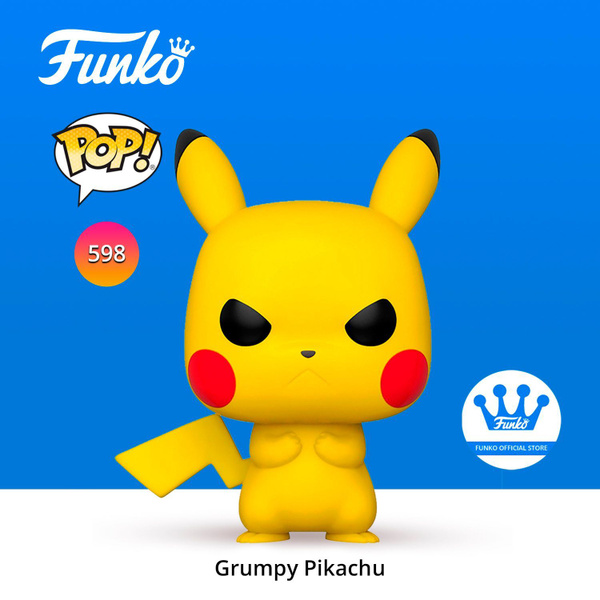 Фигурка Funko POP! Games Pokemon Grumpy Pikachu/ Фанко ПОП по мотивам ...