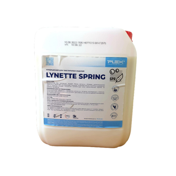 Кондиционер для текстильных изделий 5л Lynette Spring Plex купить на ...