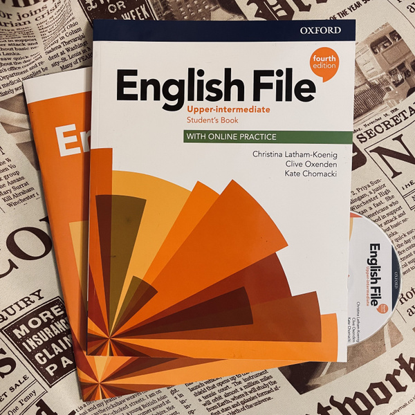 English File Upper-Intermediate (4th edition). Student's Book+Workbook ...