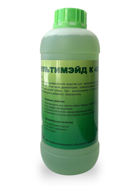 Средство для комплексной уборки помещений Мультимэйд К 40 / для мытья и ...