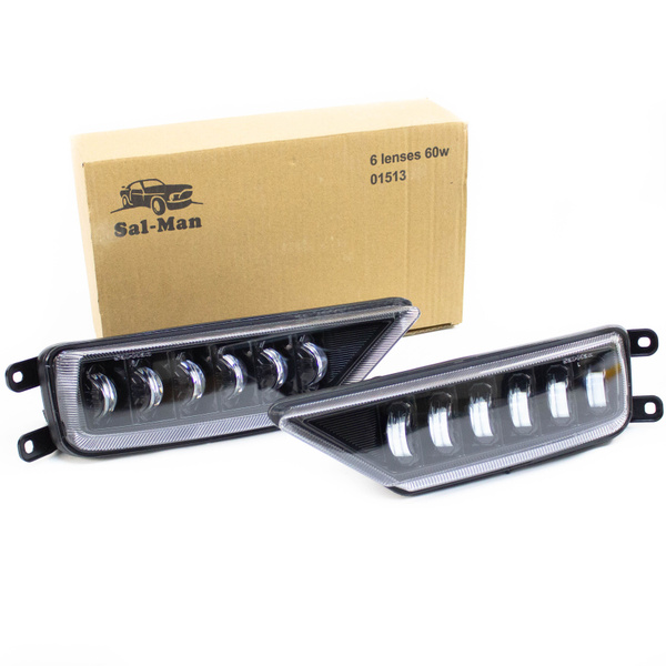 ПТФ Тигуан 2 светодиодные противотуманные фары Sal-Man (арт. 01513) LED 60W на Volkswagen Tiguan ...