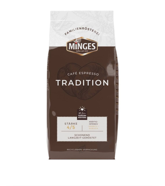 Кофе в зернах Minges Espresso Tradition, 1 кг - купить с доставкой по ...