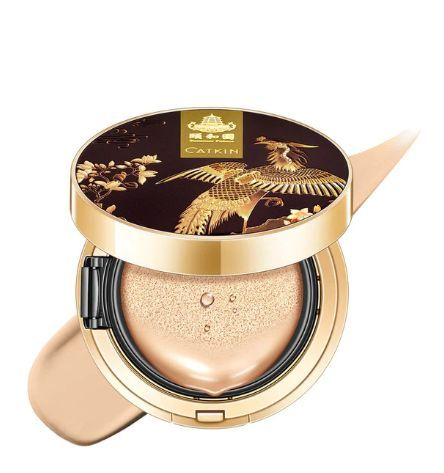 CATKIN BB CUSHION / Тональная основа-кушон для лица со сменным блок ...