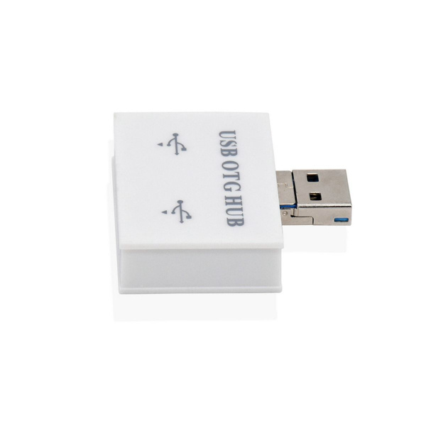 Конвертер адаптера Usb концентратора папа на двойное зарядное