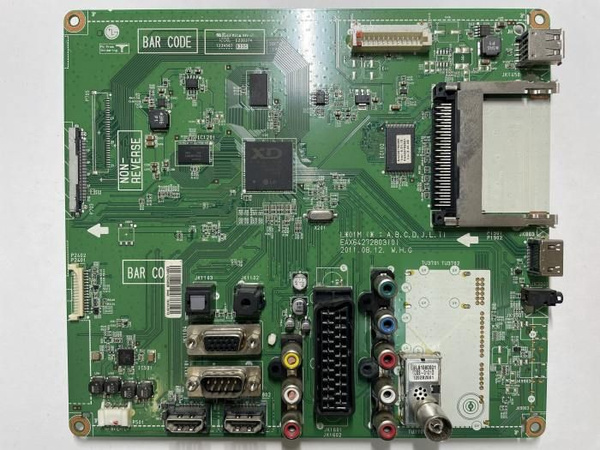 Майн плата EAX64272803 (0) EBR74234629 от ТВ LG 42LK451-ZG - купить с доставкой по выгодным ...