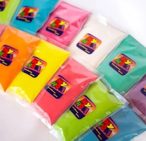 Краски Холи MY HOLI - купить по доступным ценам в интернет магазине OZON (861521857)