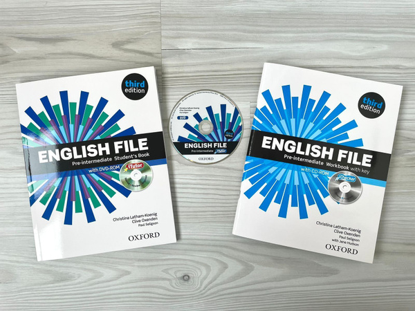 English File Pre-Intermediate Third Edition:Комплект-Учебник+Рабочая ...