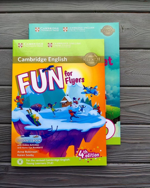 Fun for Flyers Student's Book, Home booklet+CD - купить с доставкой по ...