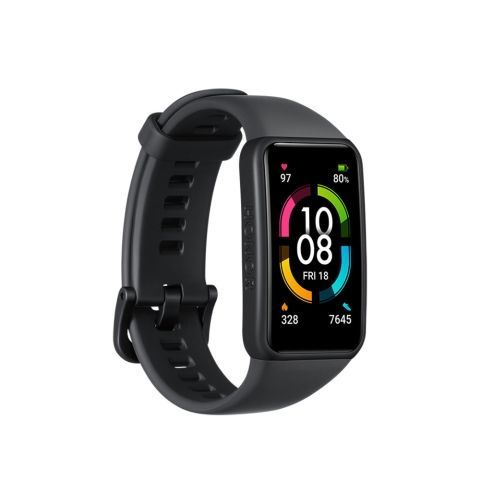 Honor Фитнес-браслет Band 6-Black, черный - купить с доставкой по ...