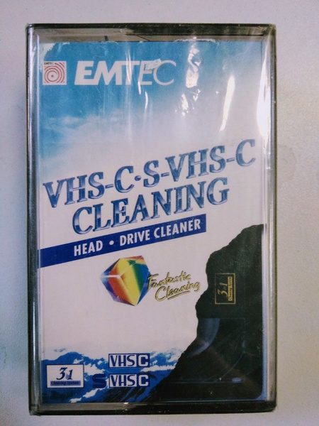 Чистящая VHS-C, S-VHS EMTEC - купить с доставкой по выгодным ценам в ...