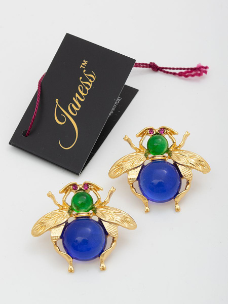 Cерьги Janess. Винтаж. купить на OZON по низкой цене (999544222)